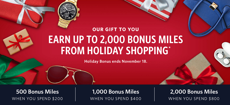 Delta SkyMiles Shopping: Spend $800 or more and Get 2,000 Bonus Miles