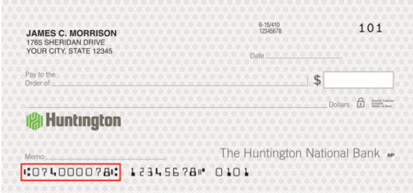 Huntington Bank Routing Number Information: Find Your Routing Number Huntington Bank Routing Number Information: Find Your Routing Number