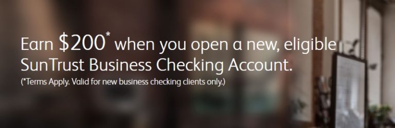 SunTrust Bank Promotions: $200, $300, $500 Checking, Savings, Business ...