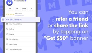 Mercari Referral Promo Code Bonus: $10, $30, $50 Sign Up Referral Code