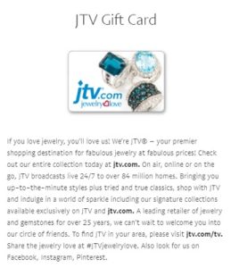 PayPal: Purchase $50 JTV Jewelry Gift Card for $40