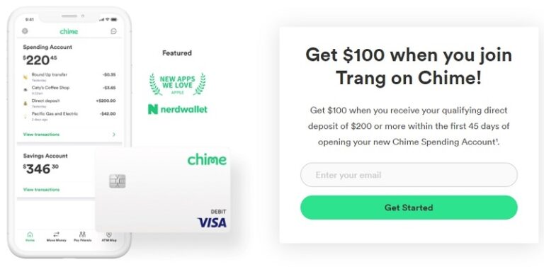 Chime Promotions: $100 Sign Up Bonus & Referral, $10 Free Money ...