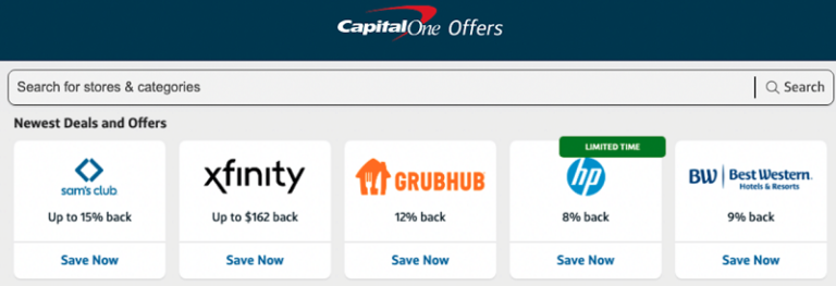 Capital One Offers: Earn 8% Cashback At Giftcards.com