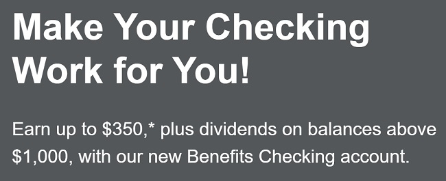 Addition Financial Promotions: $50, $100, $300, $350, $400 Checking ...